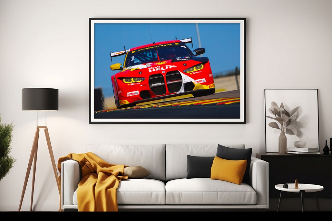 Poster BMW M4 GT3 - Schubert Motorsport, Rennstrecke, Racing ...