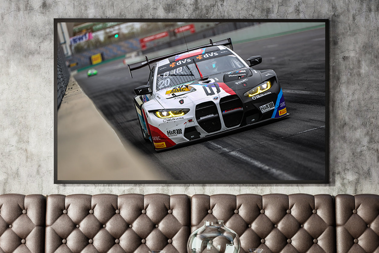 Poster BMW M4 GT3 Schubert Motorsport Race Track Racing - Etsy