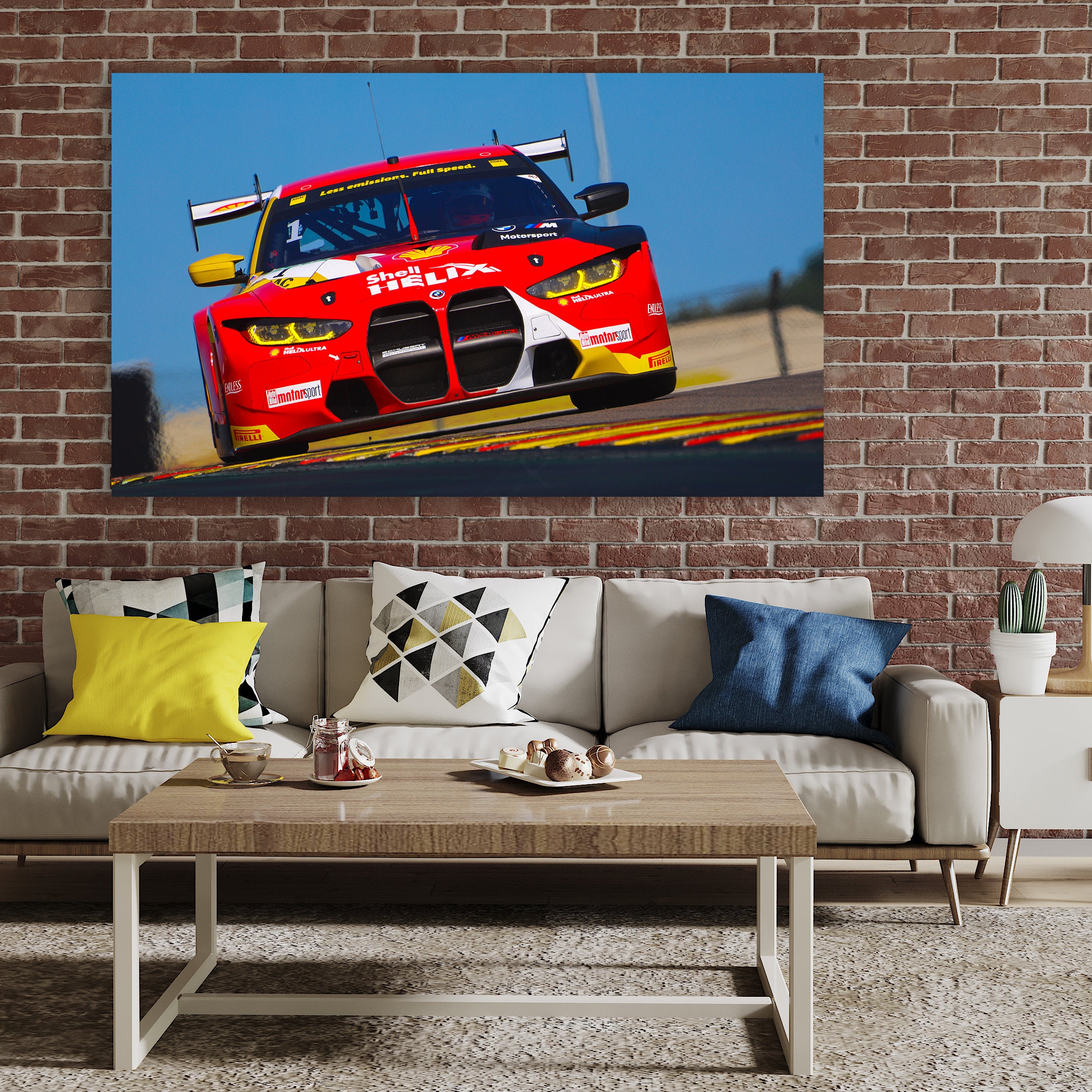 Poster BMW M4 GT3 - Schubert Motorsport, Rennstrecke, Racing ...