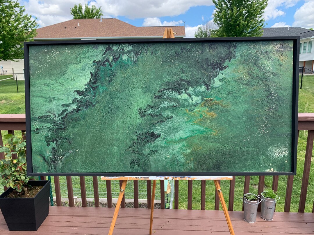 Nessy Abstract Painting Fine Art - Etsy