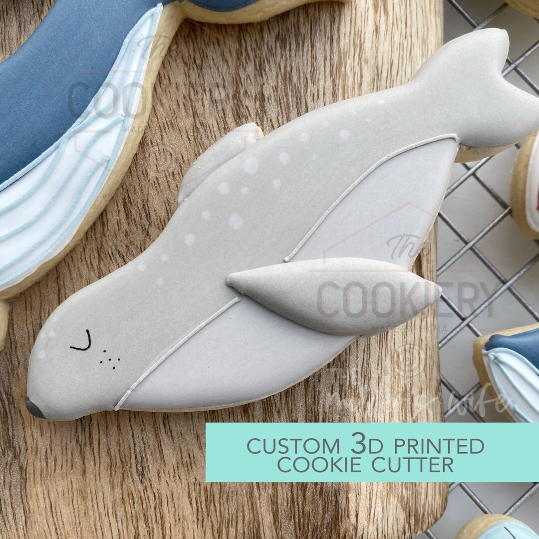 Cute Seal Cookie Cutter - Summer Cookie Cutter - 3D Printed Cookie ...