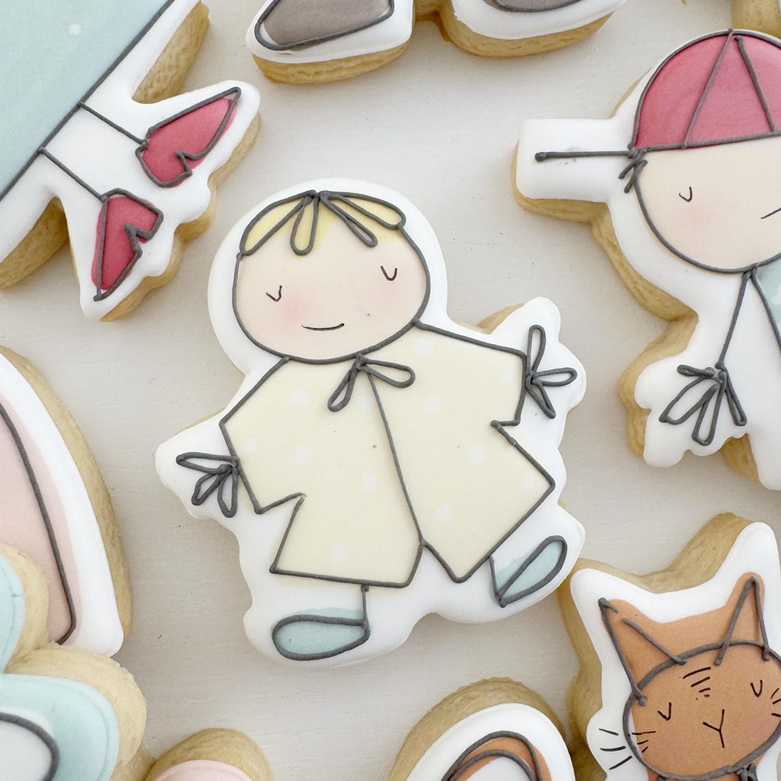 Stick Figure Family Cutter Set Cookie Cutter - Mother's Day Father's ...