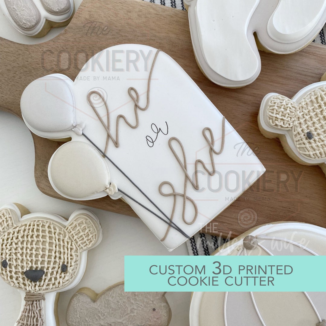 Balloon Arch Cookie Cutter - Baby Shower Cookie - 3D Printed Cookie ...