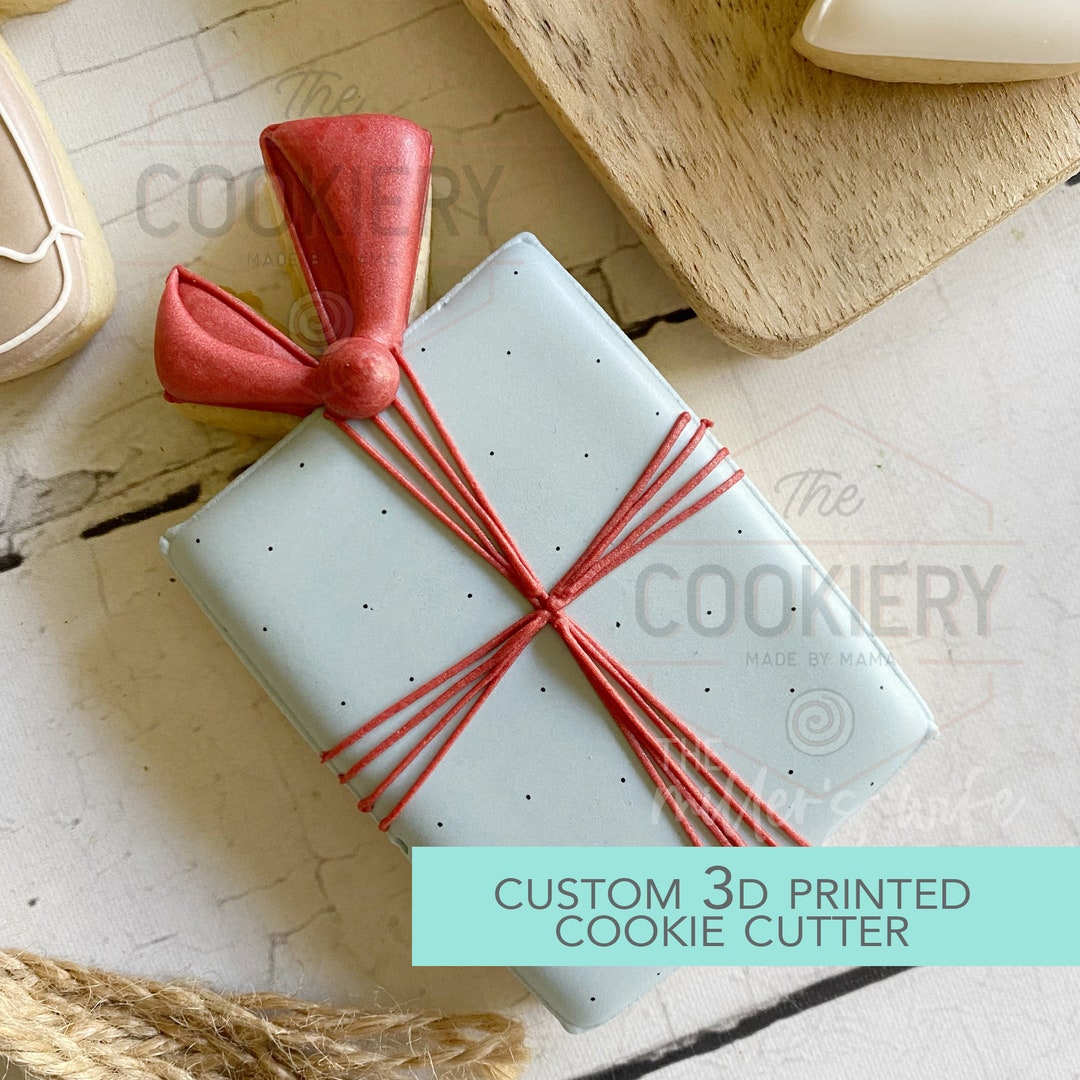 Christmas Gift Cutter - Christmas Holiday Cutter - 3D Printed Cookie ...