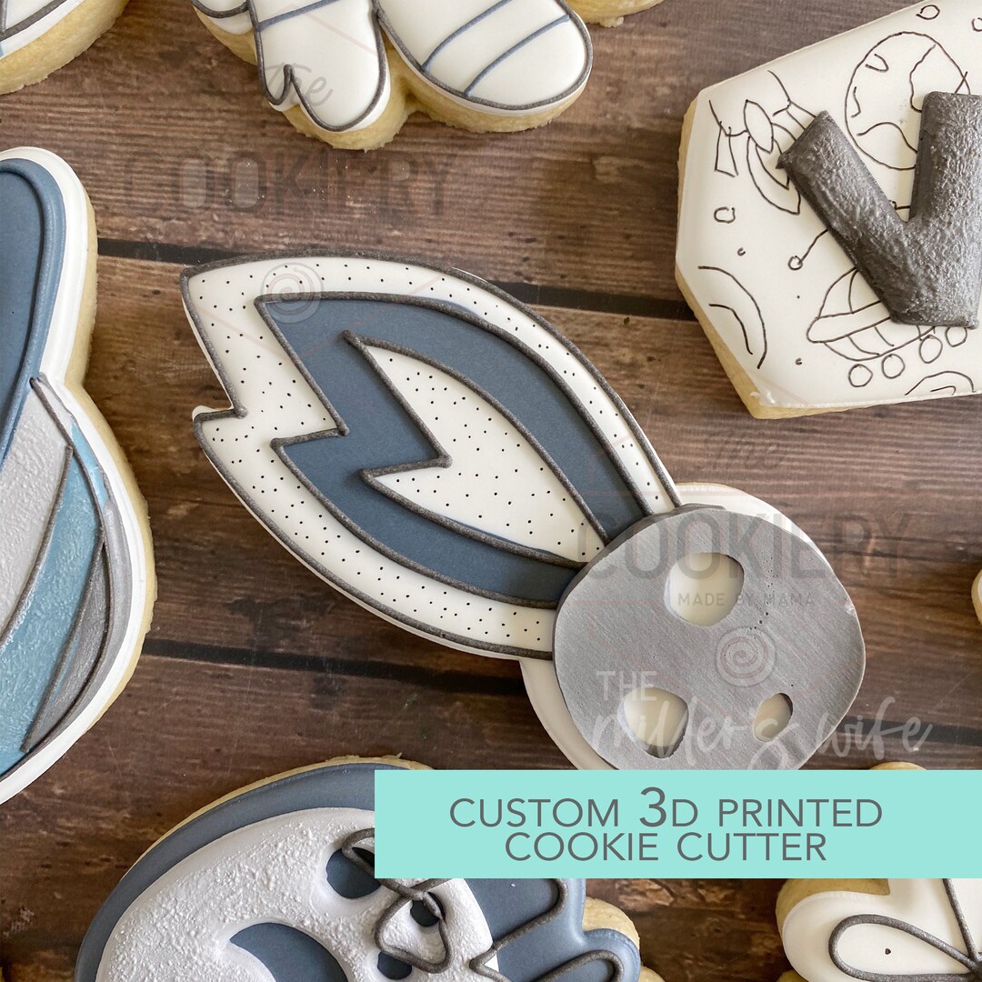 Comet Cookie Cutter - Space Cookie Cutter - 3D Printed Cookie Cutter ...