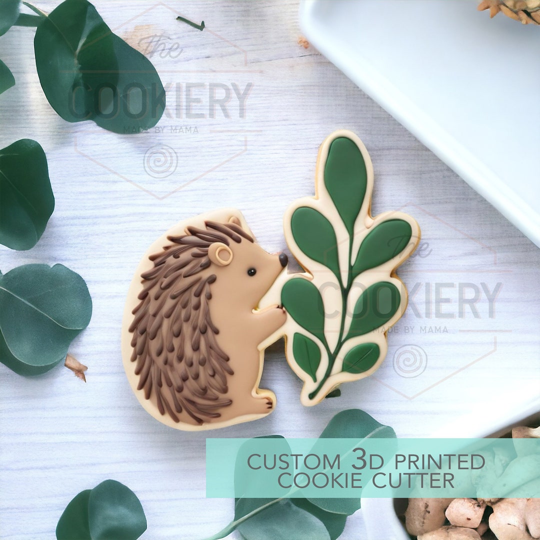 Woodland Hedgehog - Baby Shower or Woodland Birthday Cookie Cutter ...