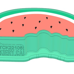 Watermelon Cookie Cutter - Summer Fruits Cutter - One in a Melon Cutter ...