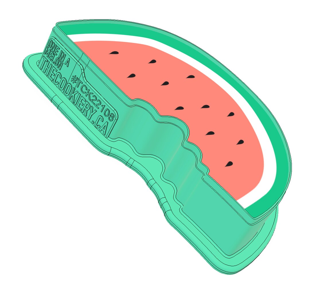 Watermelon Cookie Cutter Summer Fruits Cutter One in a | Etsy