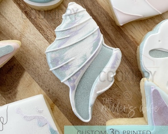 Coral 3 Cookie Cutter Under the Sea Cookie Cutter Mermaid Cookie Cutter ...