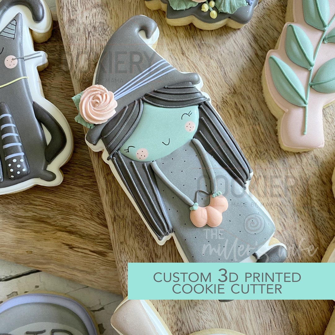 Wicked Witch Cookie Cutter - Halloween - Cookie Cutter - 3D Printed ...