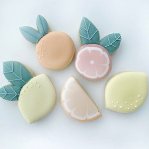 Mini Citrus Fruits Cookie Cutters - Mini Fruit Cutters - 3D Printed ...