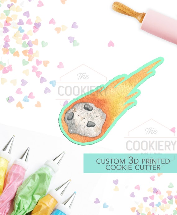 Comet Cookie Cutter Astronaut Space Cookie Cutter 3D | Etsy