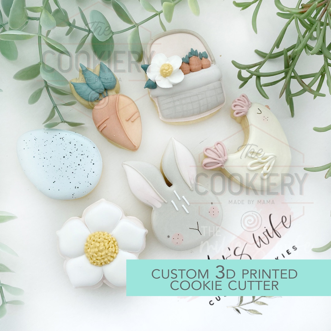 Mini Easter Spring Elements Cookie Cutter Set - Mini Cookie Cutters ...