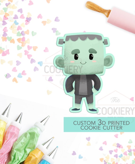 Frankenstein Cookie Cutter Halloween Cookie Cutter 3D - Etsy