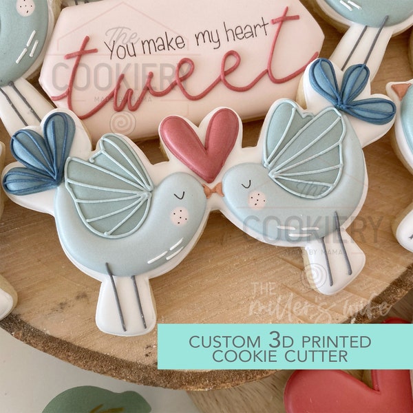 Love Bird Cookies - Etsy
