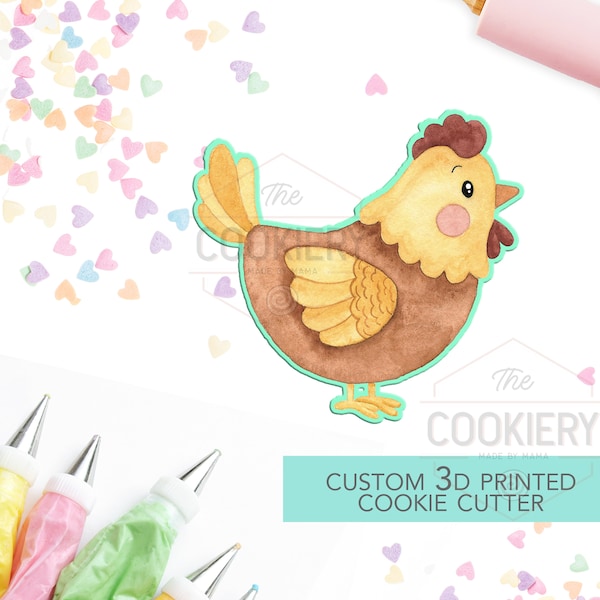 Chicken Cookie Cutter - Etsy