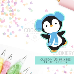 Cute Winter Penguin Cutter Christmas Penguin Cookie Cutter Winter ...