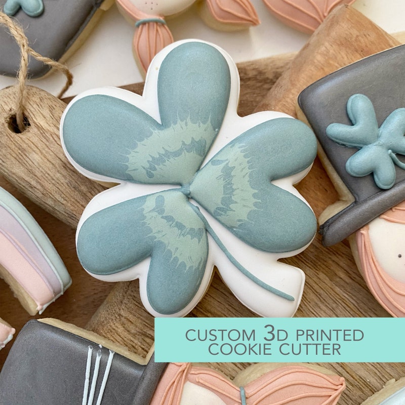 Shamrock Cookies - Etsy