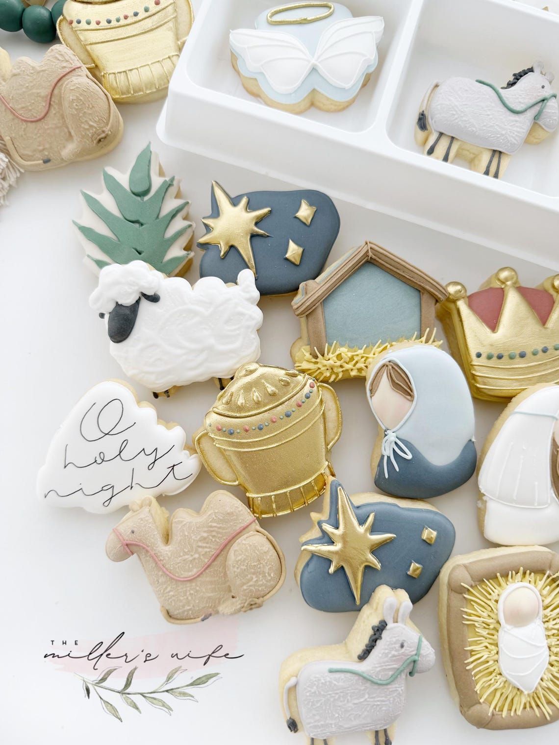 Mini Nativity Christmas Cookie Cutter Set - Christmas Mini Advent ...