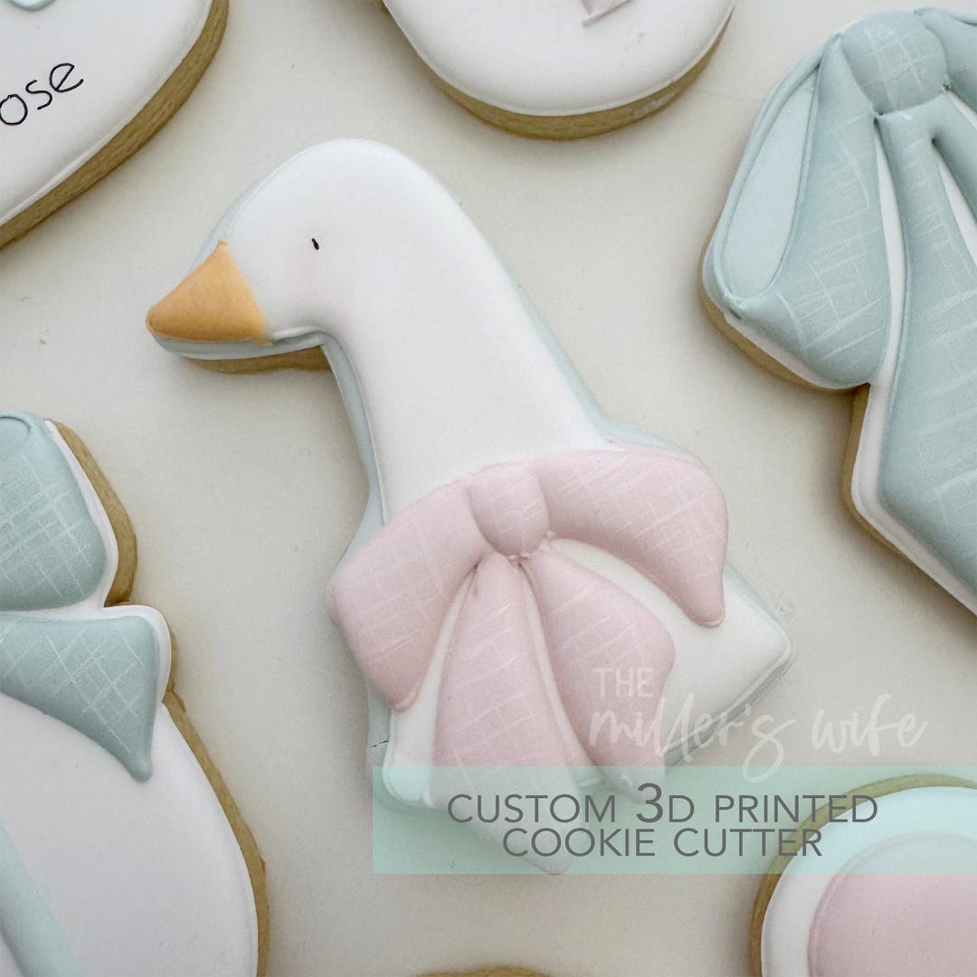 Silly Goose Head- Goose Birthday Cookie Cutter - 3D Printed Cookie ...