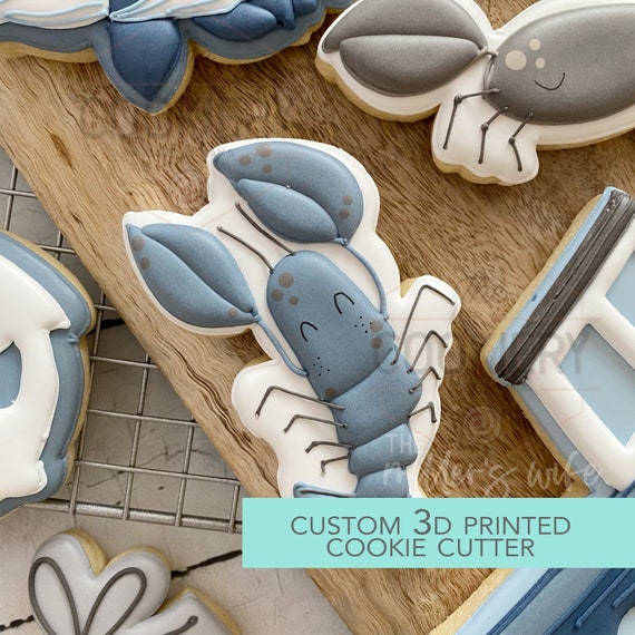 Lobster Cookie Cutter Under the Sea Cookie Cutter 3D - Etsy