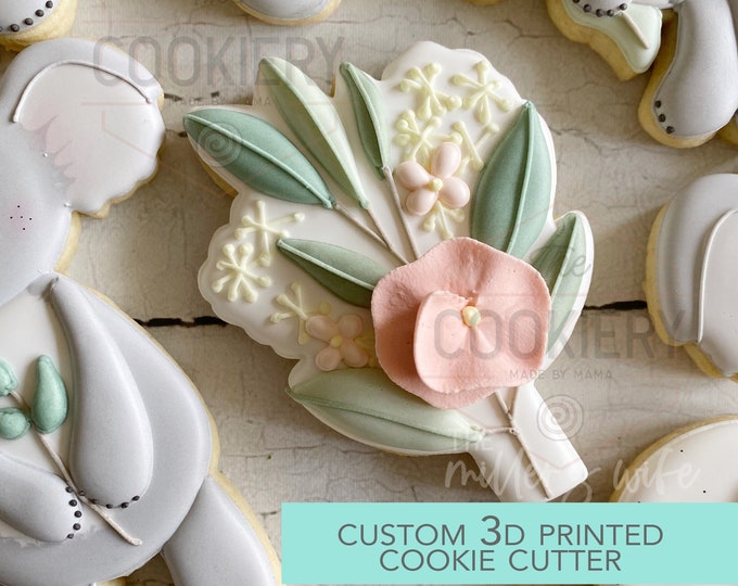 Spring Flower Cookie Cutter Gardening Cookie Cutter 3D - Etsy