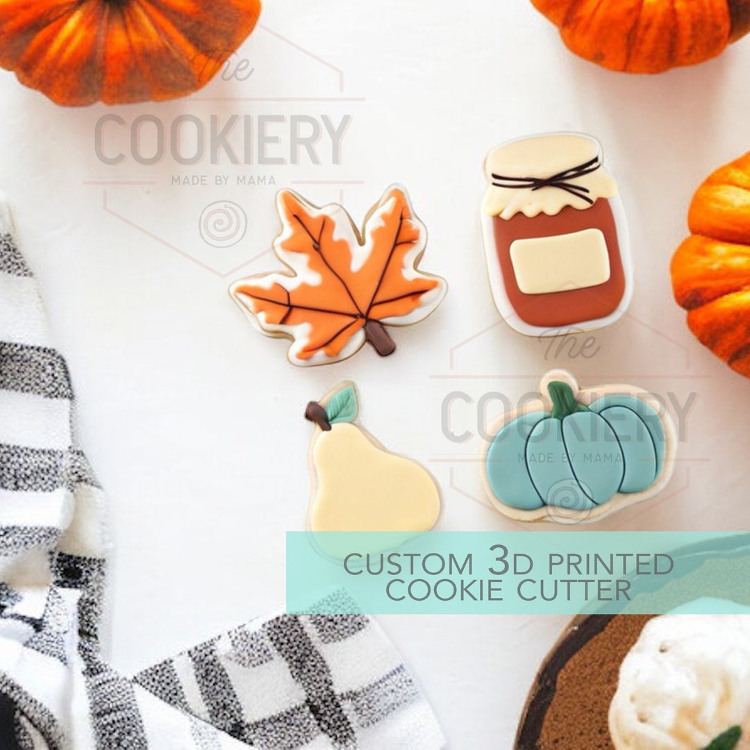 Mini Autumn Elements Set - Mini Autumn Harvest Cookie Cutters - Fall ...