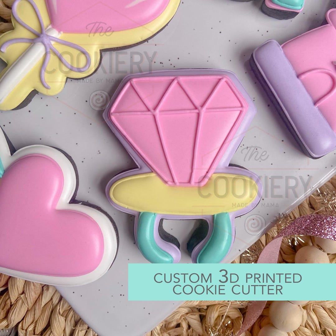 Ring Pop Cookie Cutter - 90's Cookie Cutter - 3D Printed Cookie Cutter ...