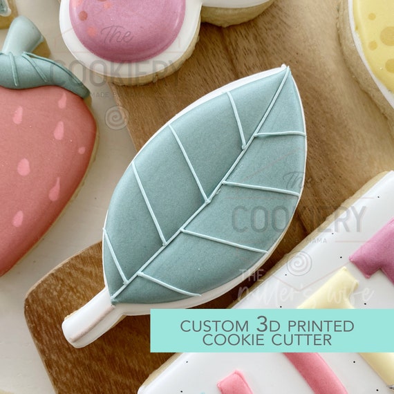 Leaf Cookie Cutter Tropical Summer Cookie Cutter 3D - Etsy