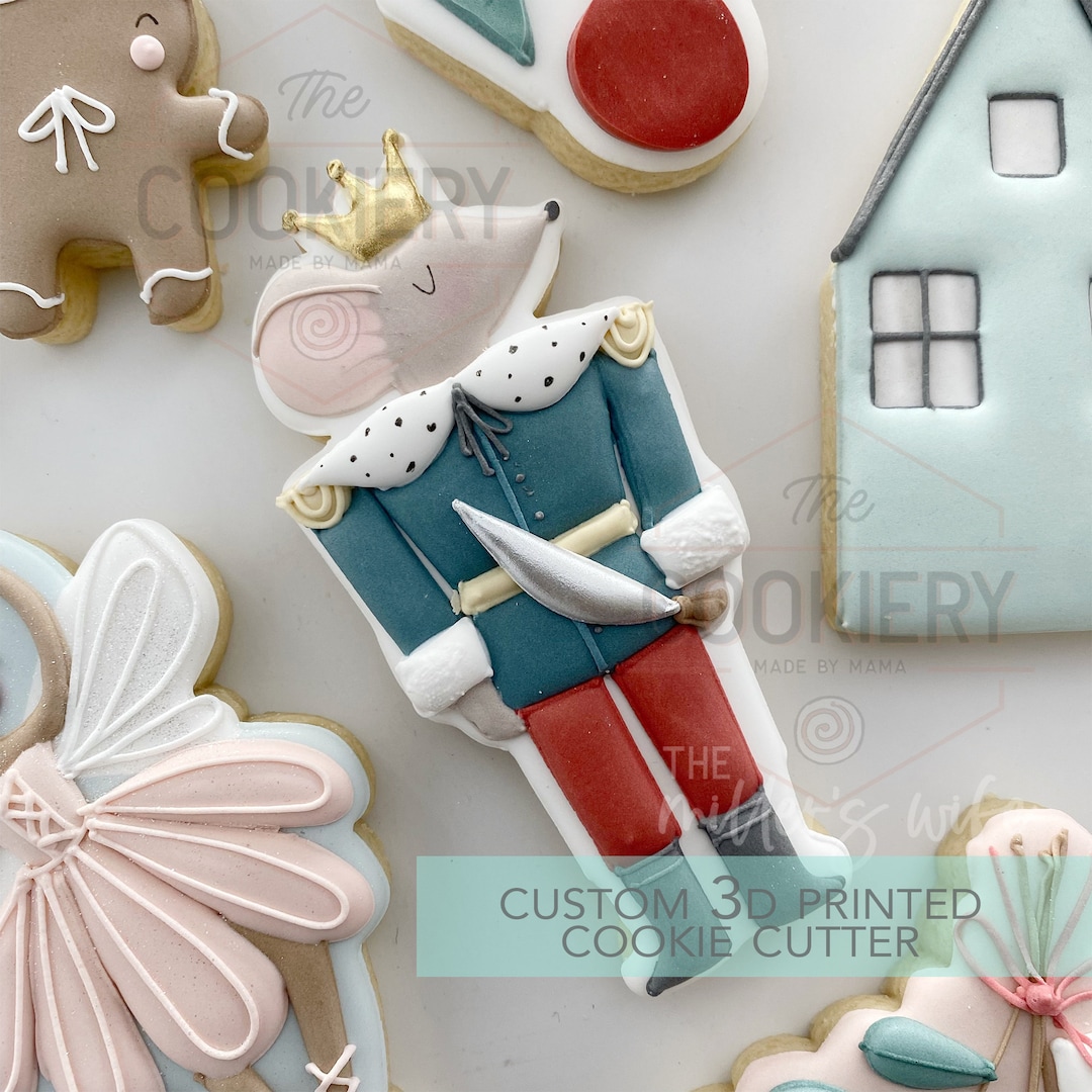 Nutcracker Rat King Cookie Cutter - Christmas Cookie Cutter - 3D ...