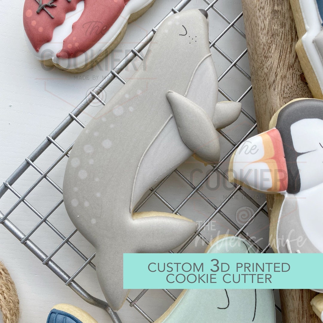 Cute Seal Cookie Cutter - Summer Cookie Cutter - 3D Printed Cookie ...