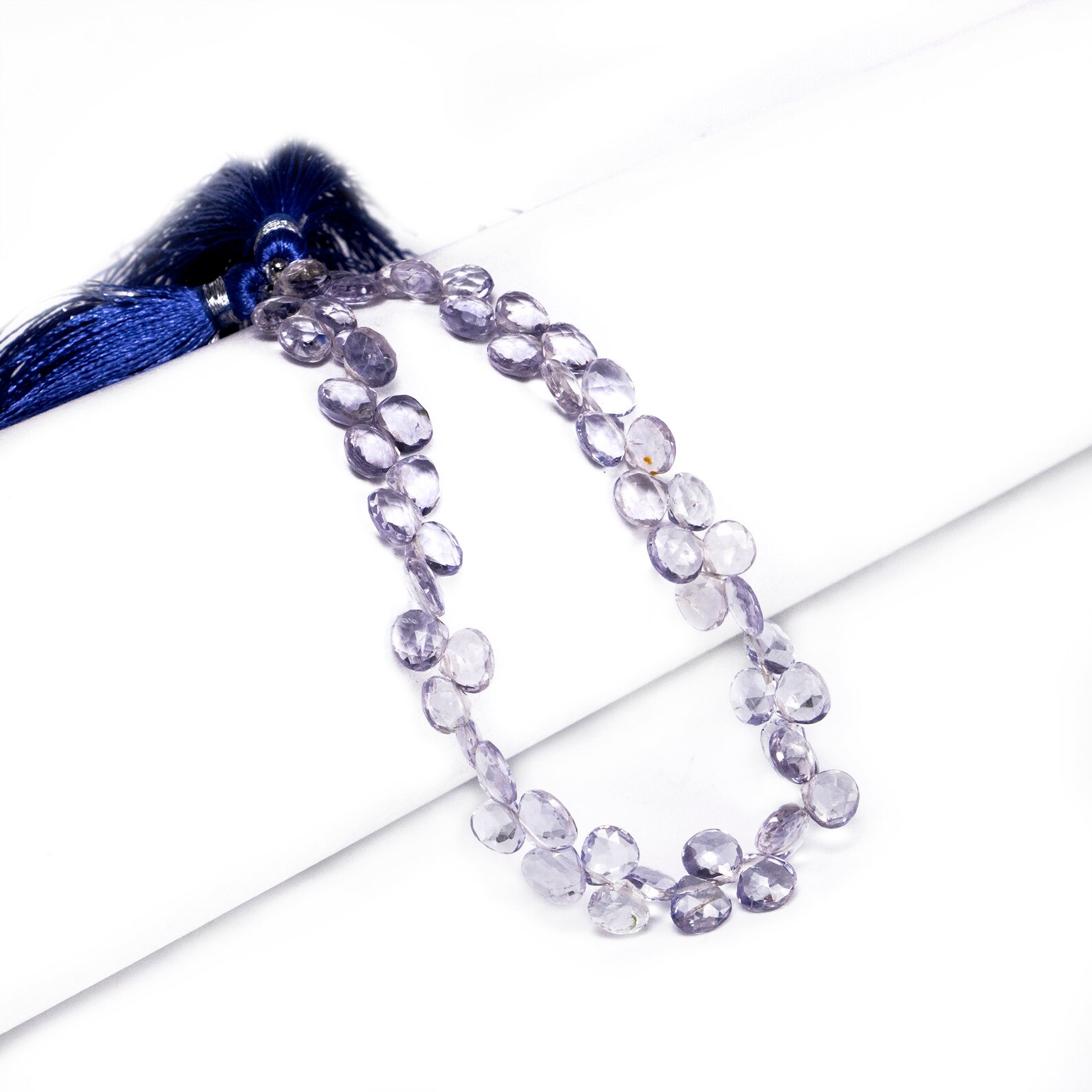 Natural Iolite Faceted Heart Shape Beads Blue Iolite Heart - Etsy