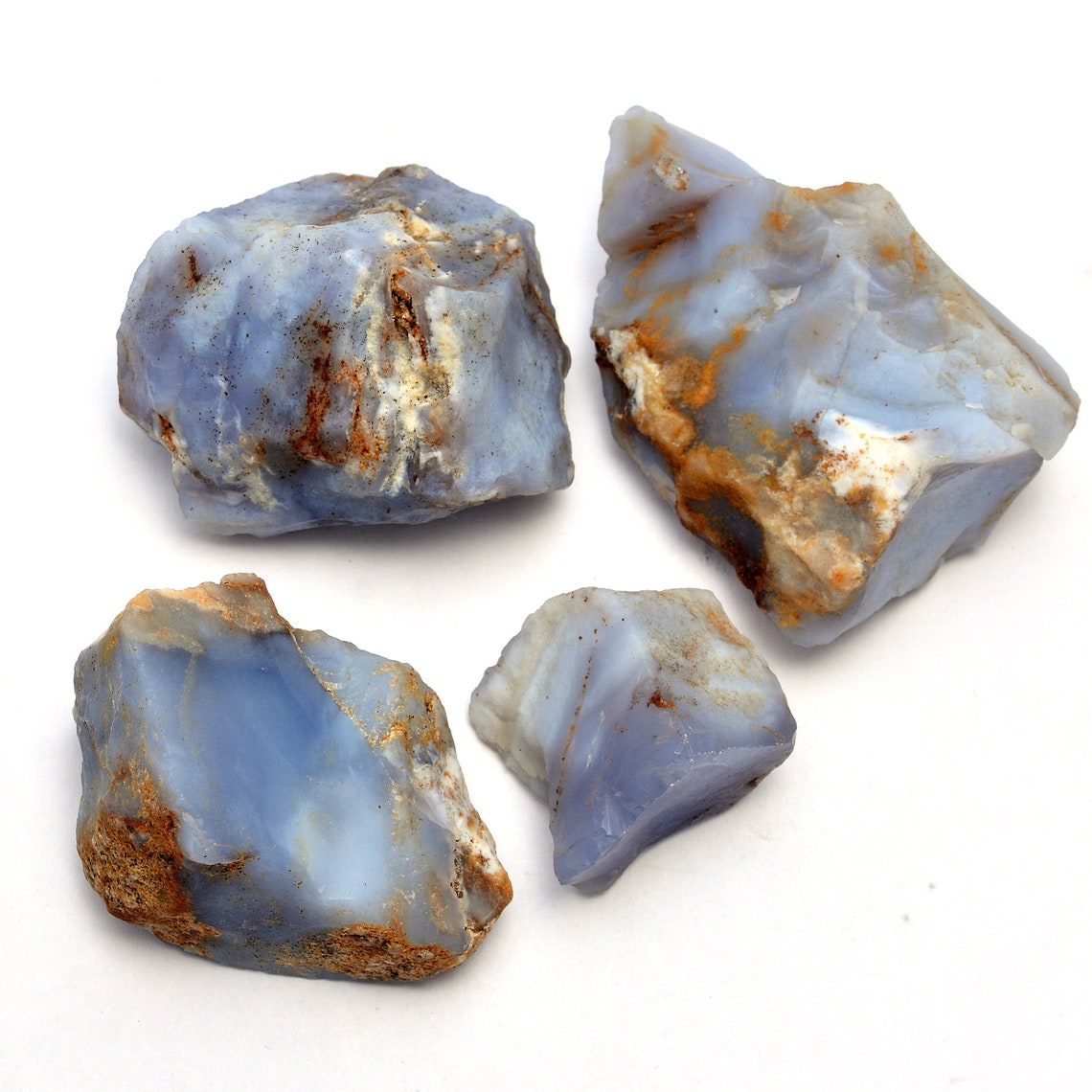 Blue Opal Organic Rough Loose Gemstone Blue Opal Raw - Etsy
