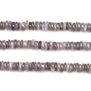Grey Moonstone Smooth Wheels Beads Grey Moonstone Tyre Beads - Etsy