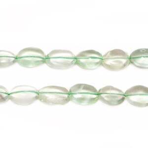 Green Fluorite Smooth Nuggets Beads, 9.5x11mm to 13x16mm, Green ...