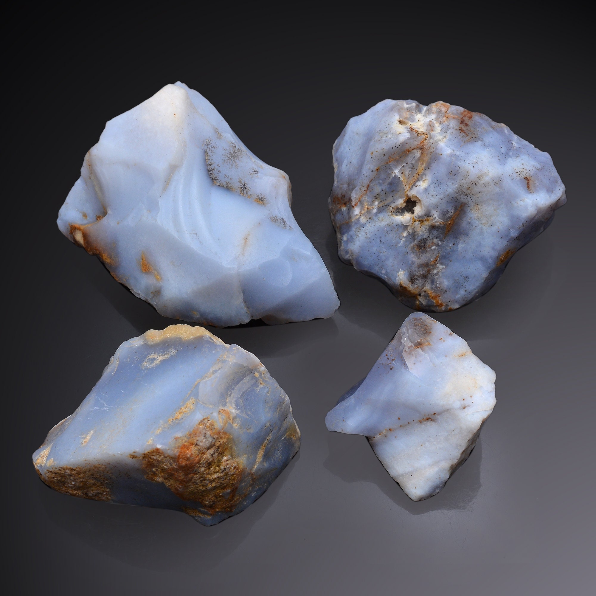 Blue Opal Organic Rough Loose Gemstone Blue Opal Raw - Etsy