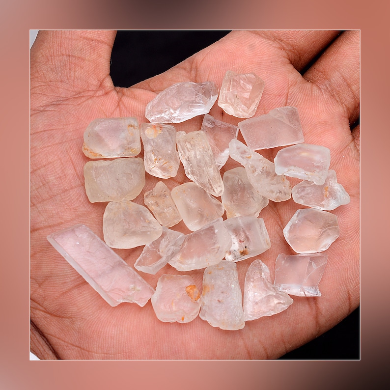 White Topaz Raw Stone White Topaz Rocks White Topaz Rough | Etsy