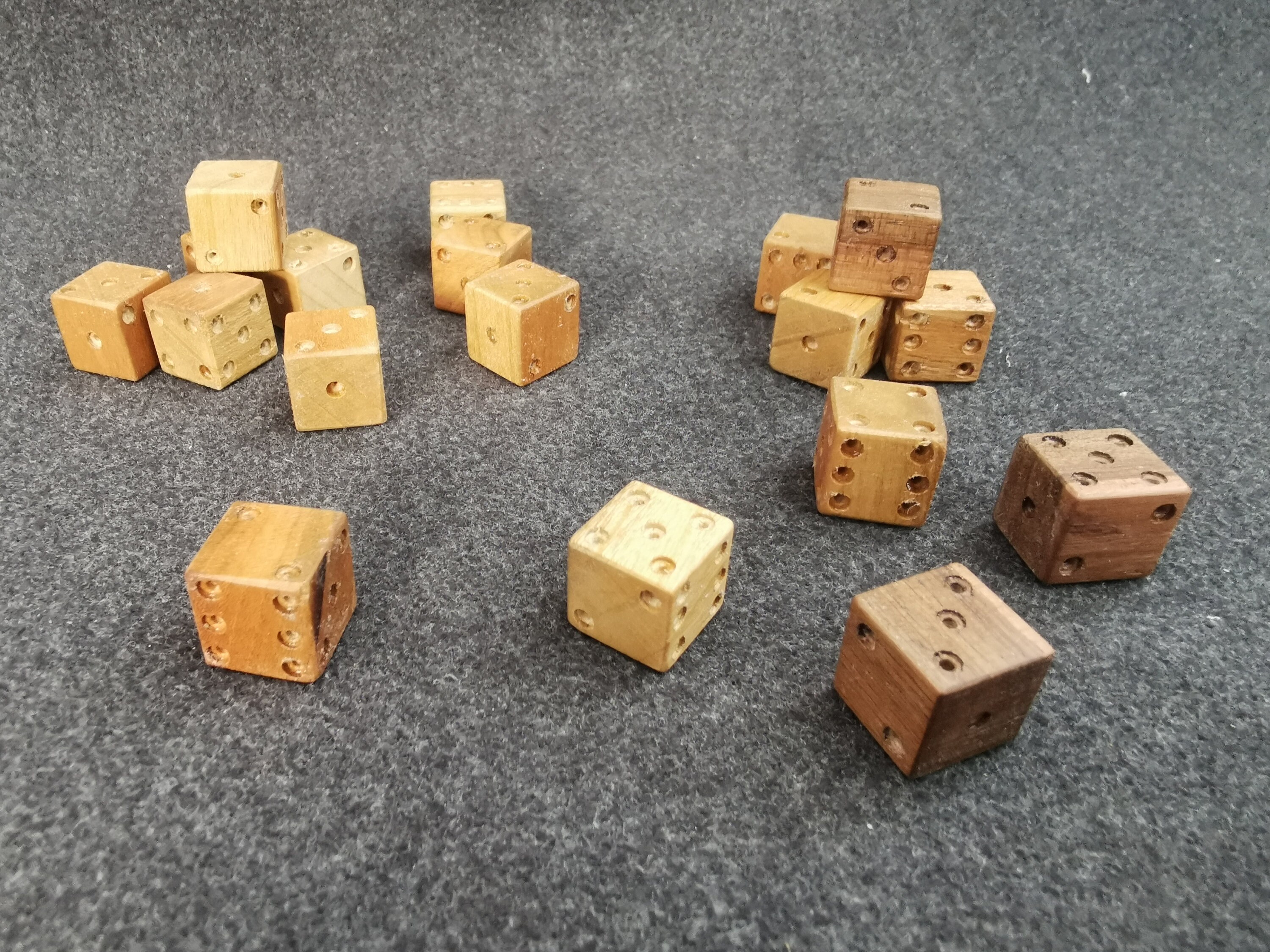 Handmade Wooden Dice - Medieval, Viking, Pirate Active - Etsy
