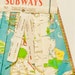 NYC Subway Map Hand Folded Map Origami Dress Picture & Wall Hanging ...