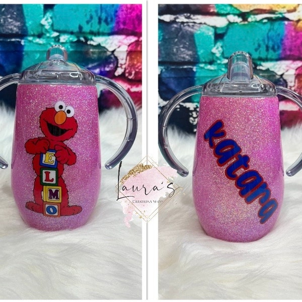 Elmo Sippy Cup - Etsy