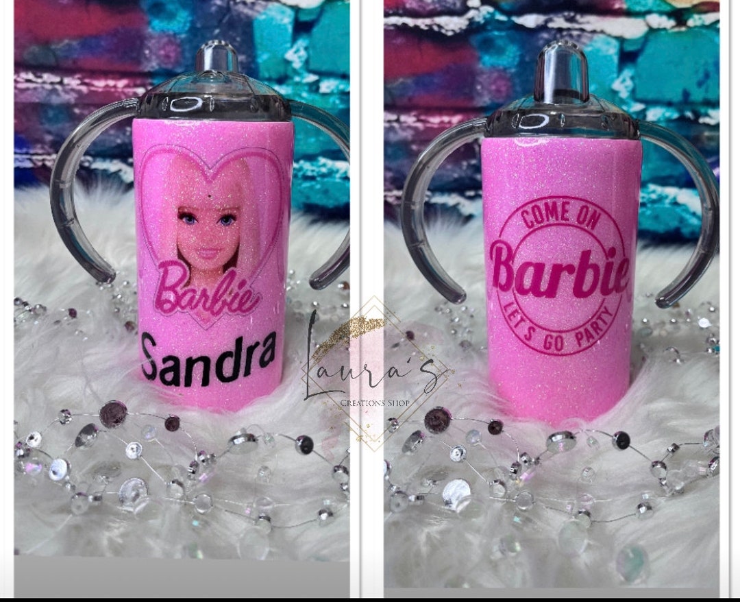 Barbie Custom Made Cute Cows Sippy Stainless Steel Cup//kids Cup//kids ...