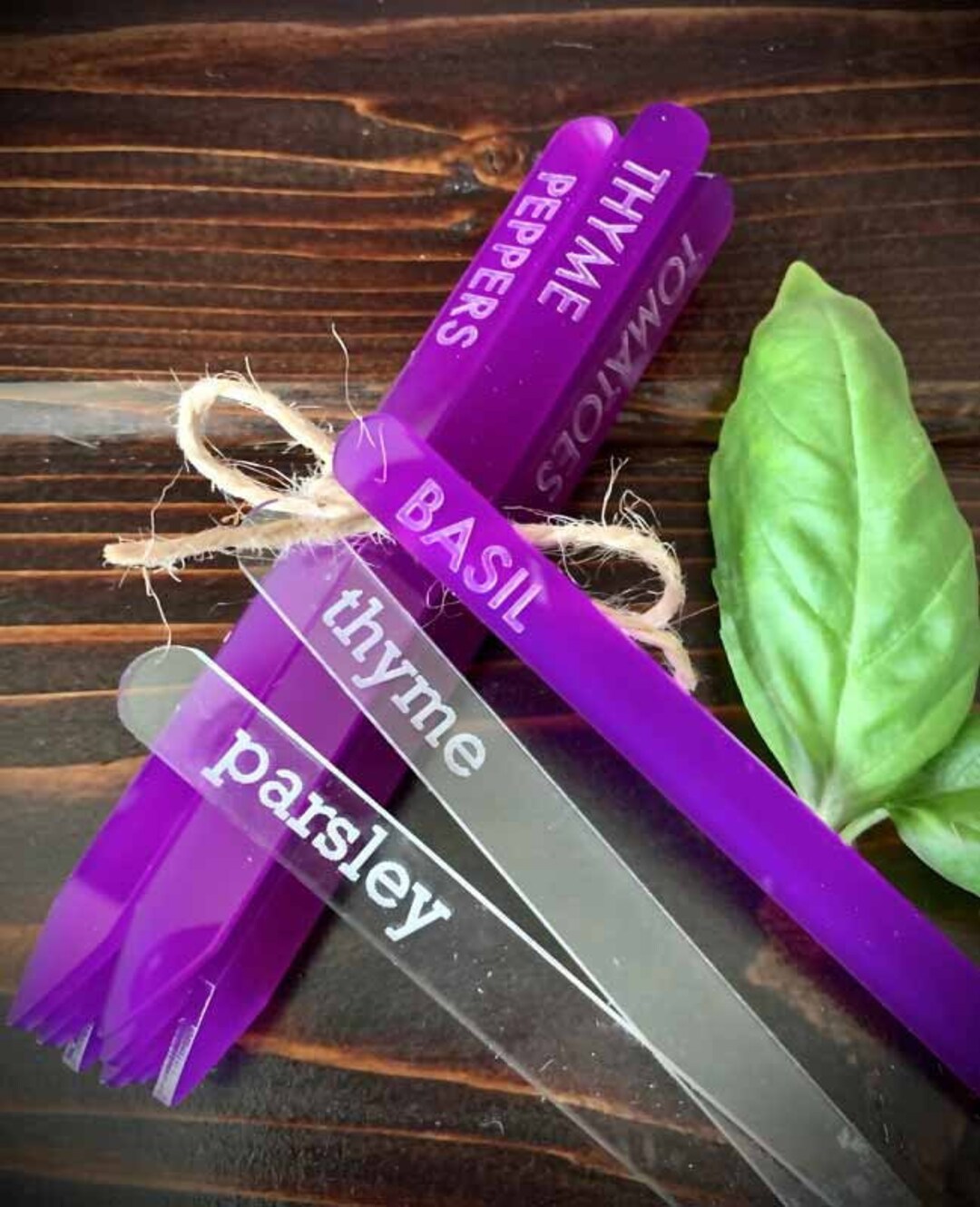 Custom Garden Sticks, Garden Markers, Plant Markers for Identifying ...