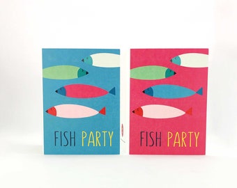 Fly Fishing Lures Artwork Illustrated Art Postcards Fish Bait - Etsy