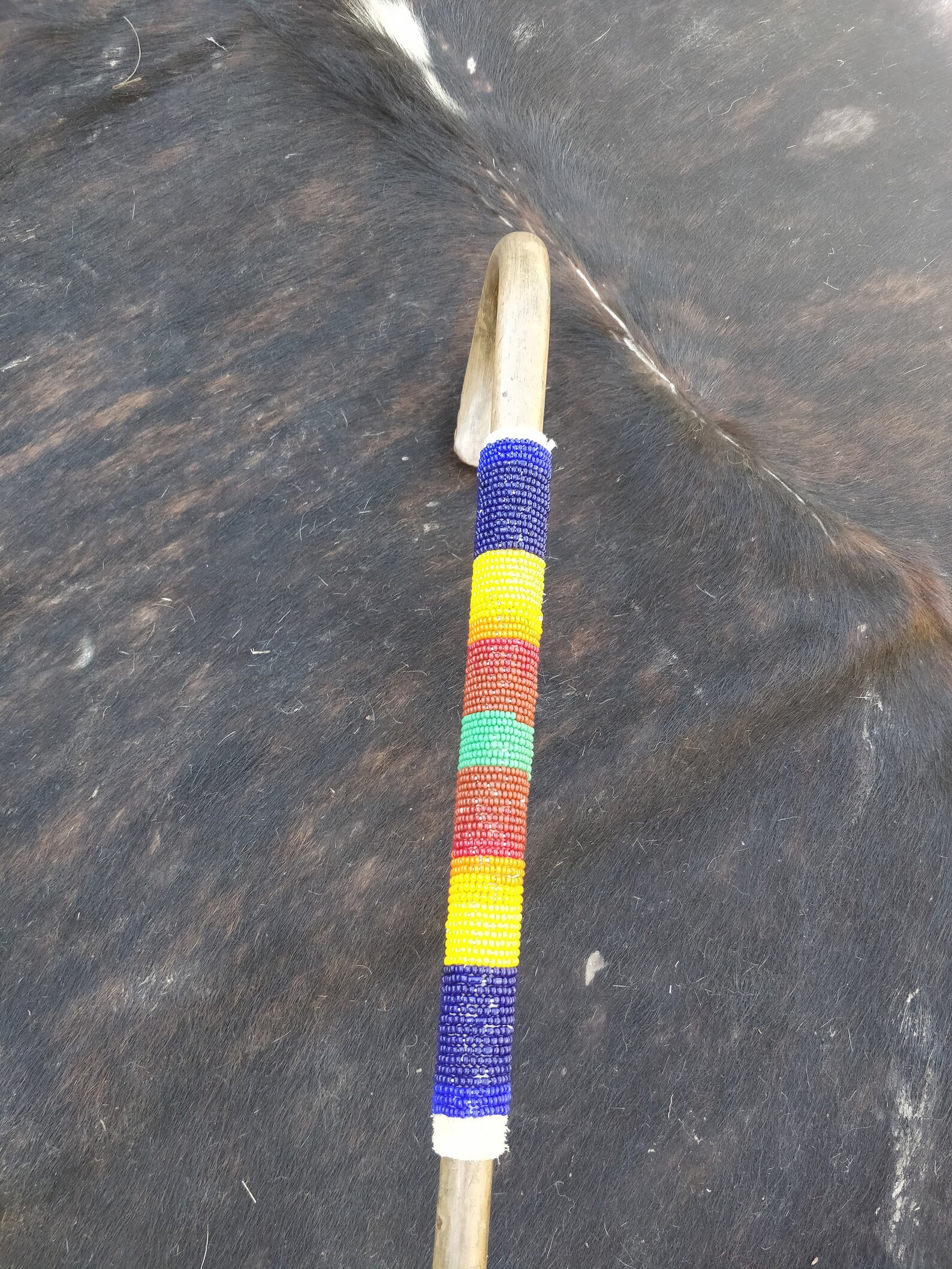 Antique Beaded Walking Cane Walking Stick Native American | Etsy