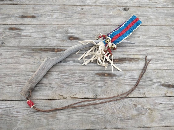 Plains Style Beaded Riding Quirt Native American Inspired - Etsy