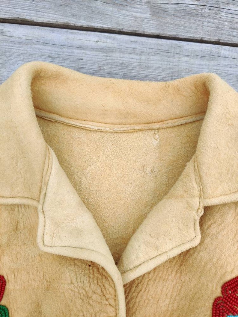 Small Adults Size Cree Moose Hide Jacket Ca 1970-90 Native - Etsy