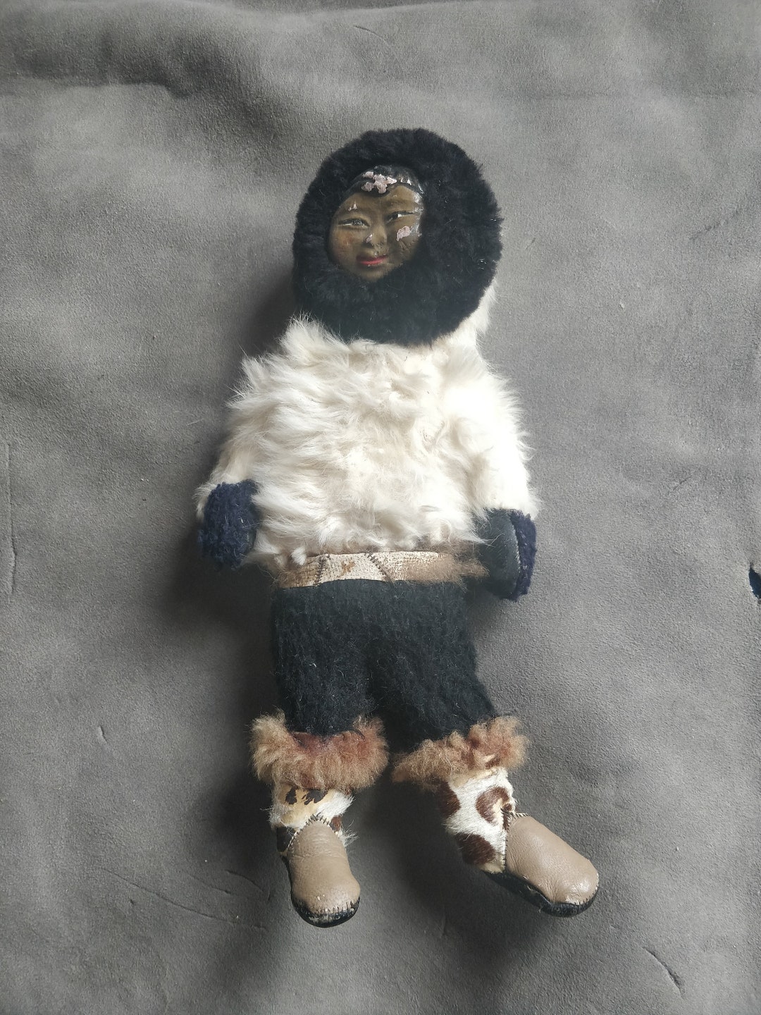 Old Inuit Doll, Native American, Esquimoux , Canada - Etsy