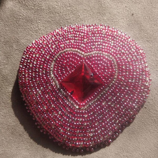 Beaded Hair Barrette - Etsy