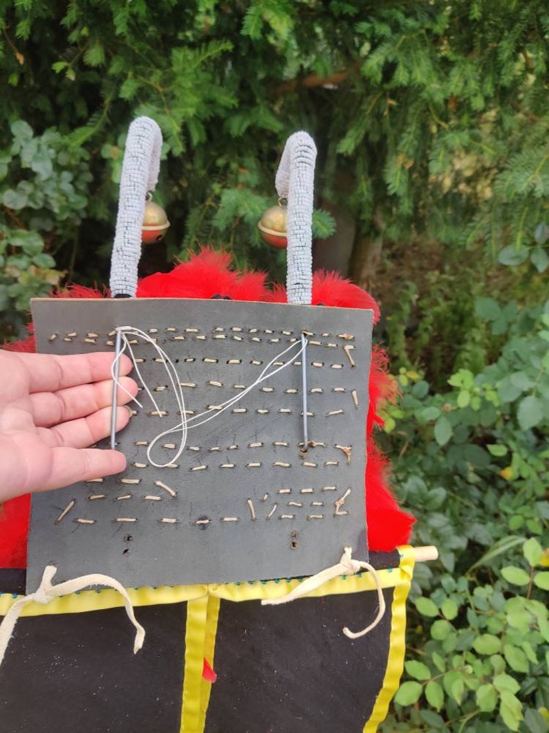 Crow Style Dance Bustle Man's Traditional Powwow - Etsy