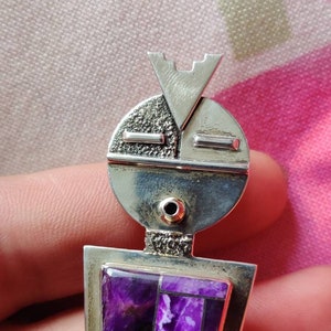 Masha Silver Southwest Pendant and Brooch Yei Yeibichei - Etsy